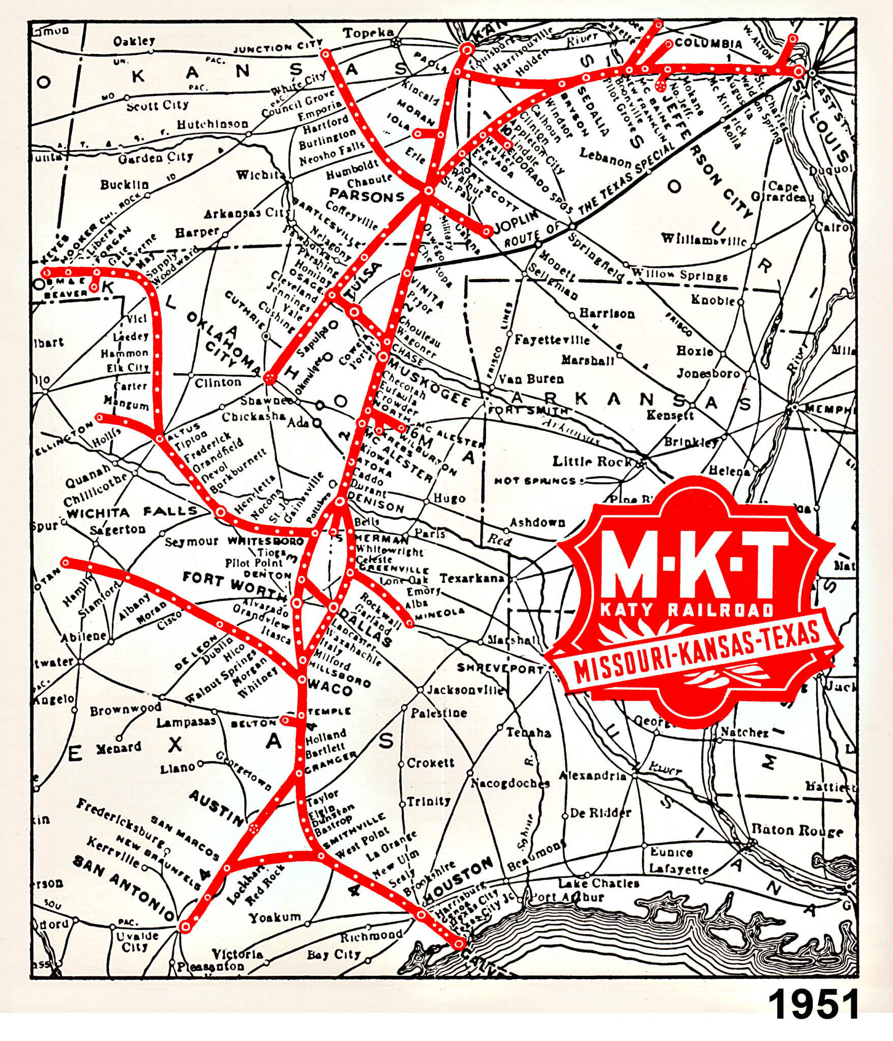Route Maps – Katy Railroad Historical Society