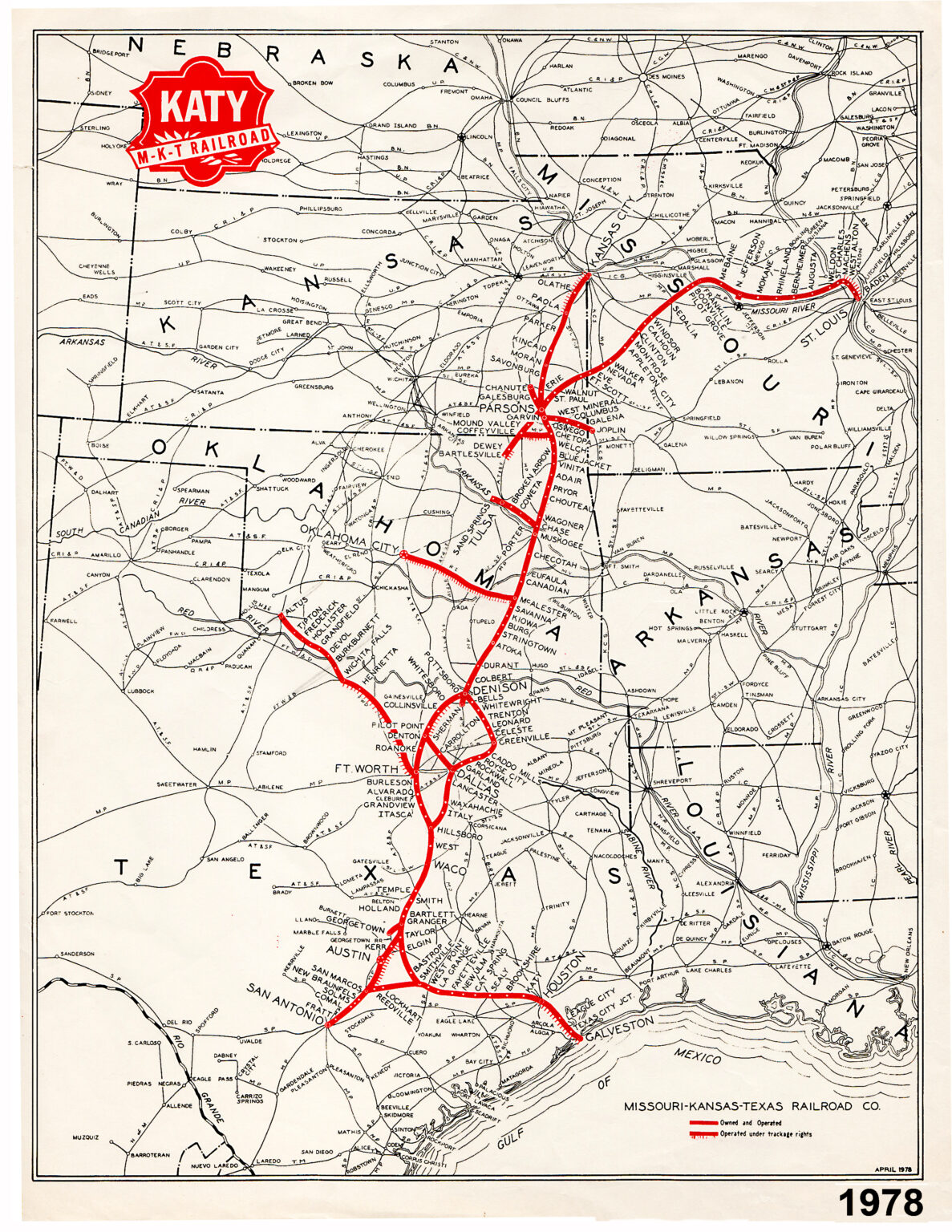 Route Maps – Katy Railroad Historical Society