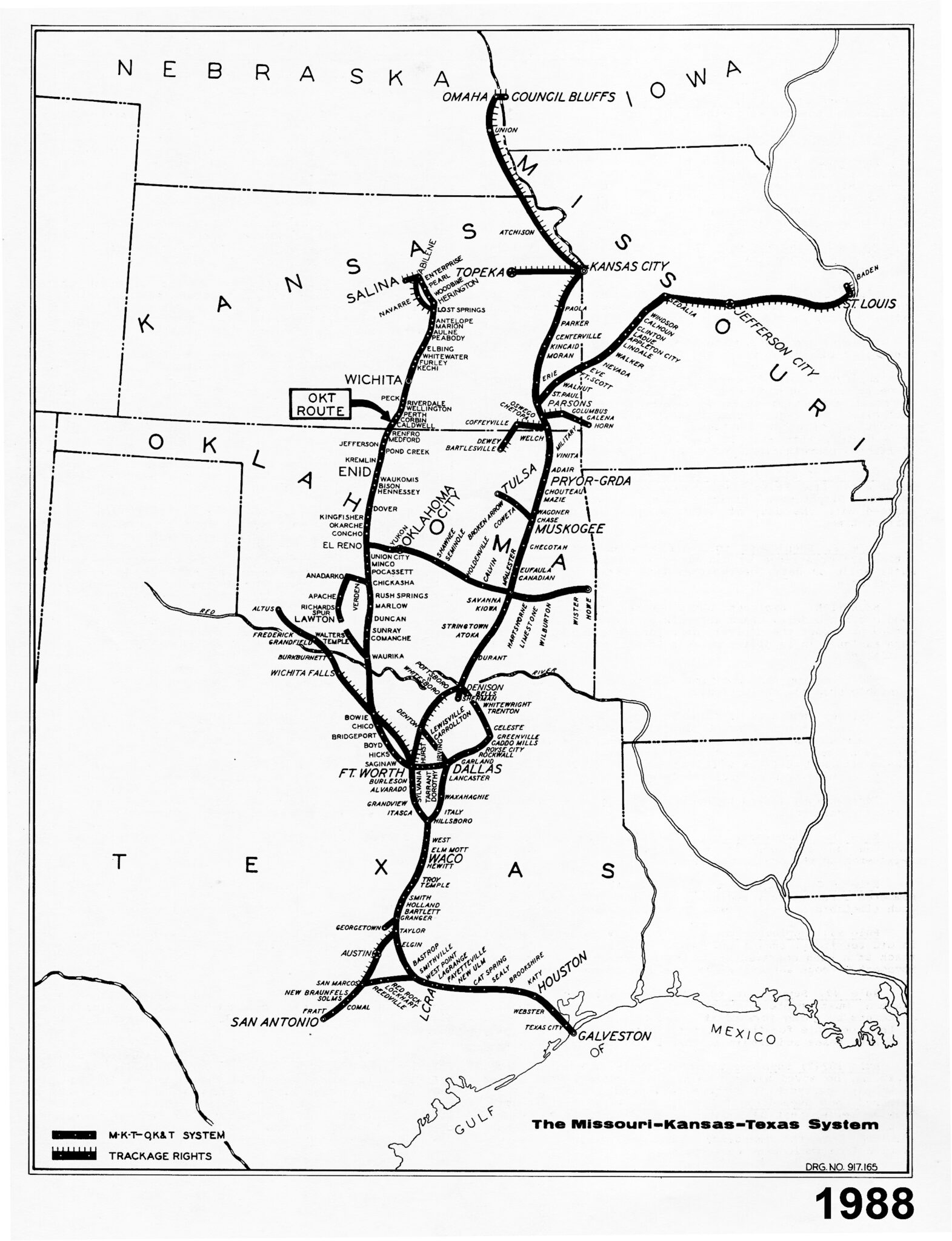 Route Maps – Katy Railroad Historical Society
