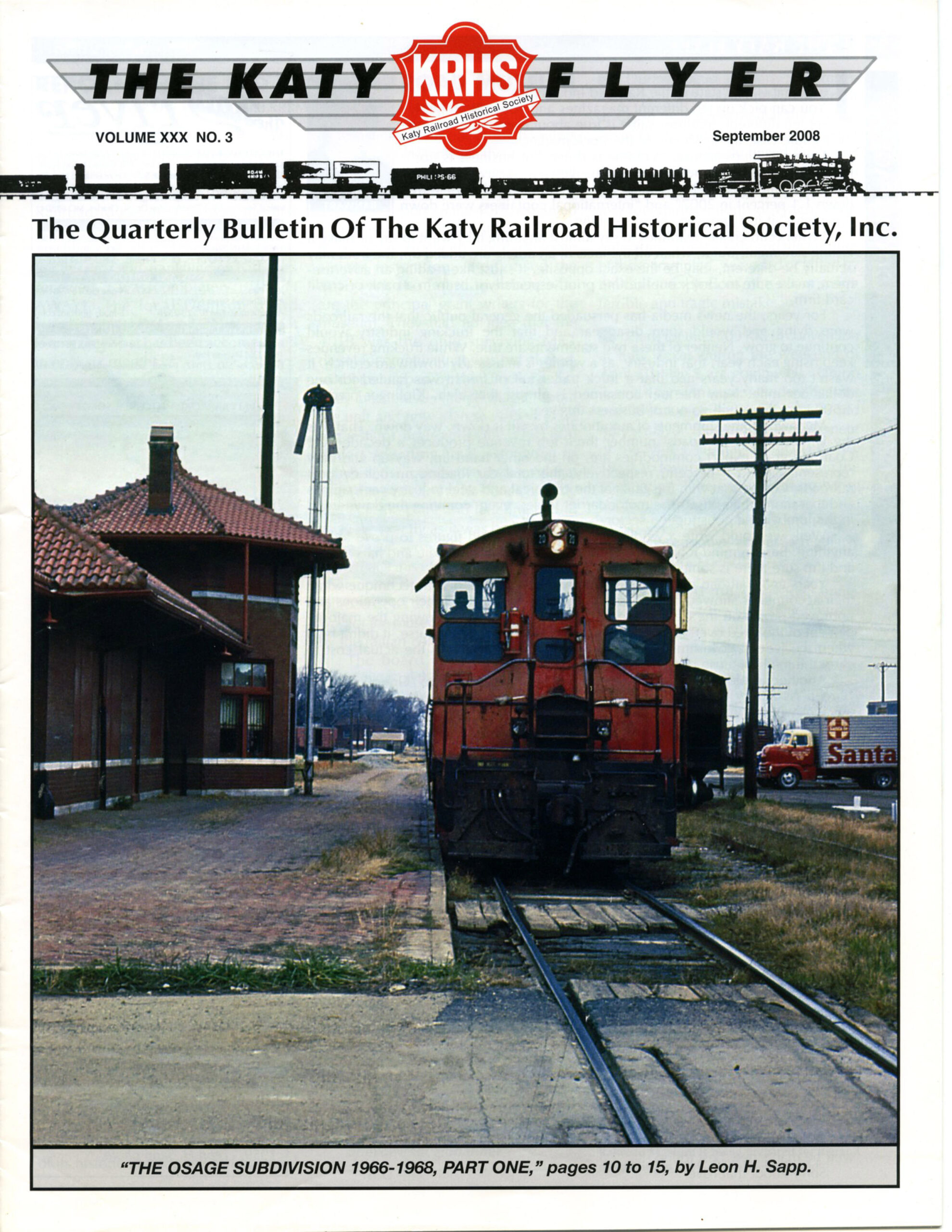 Katy Flyer Magazine 2010-2008 – Katy Railroad Historical Society